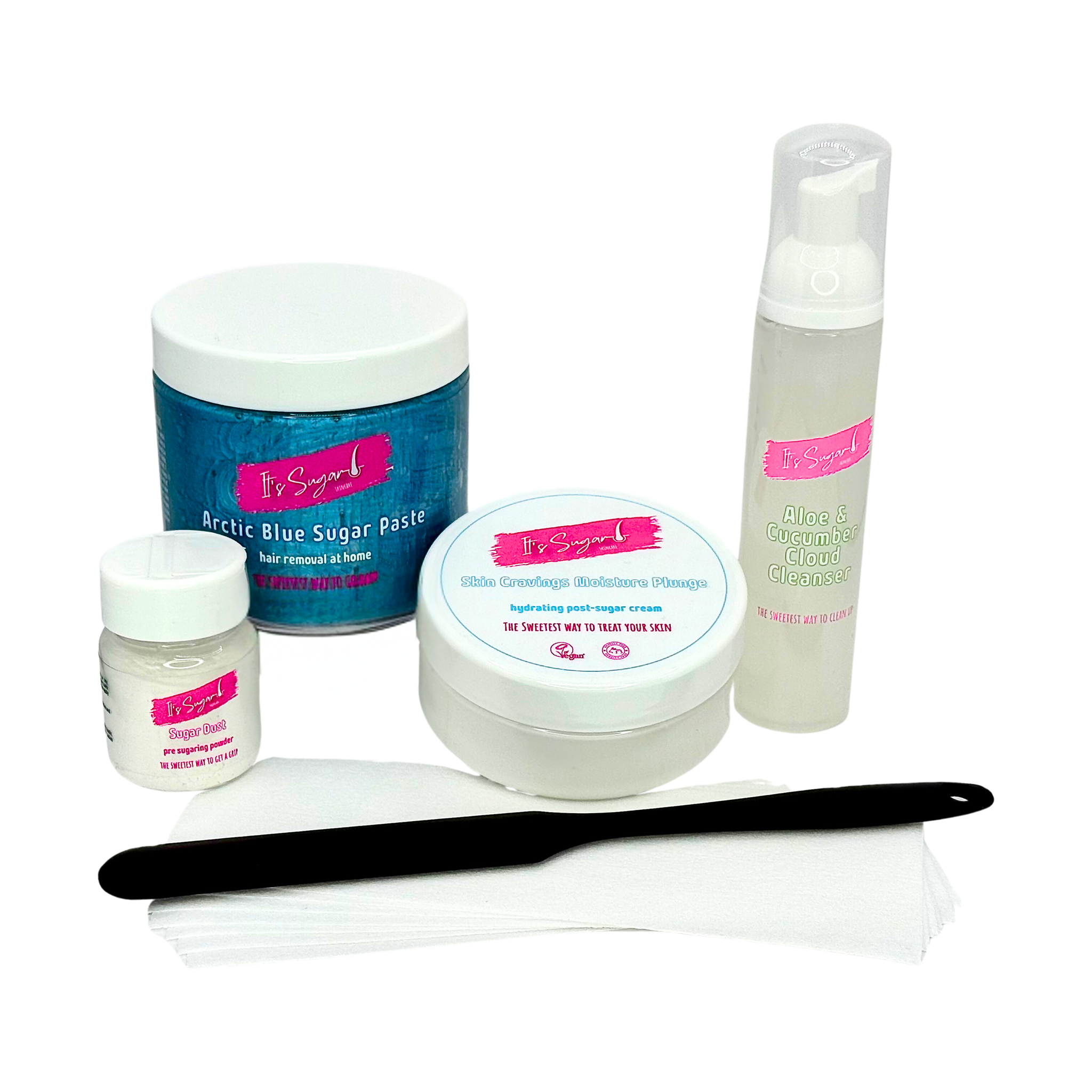 Sugar Fix Kit Arctic Blue | Complete Sugaring Starter Kit